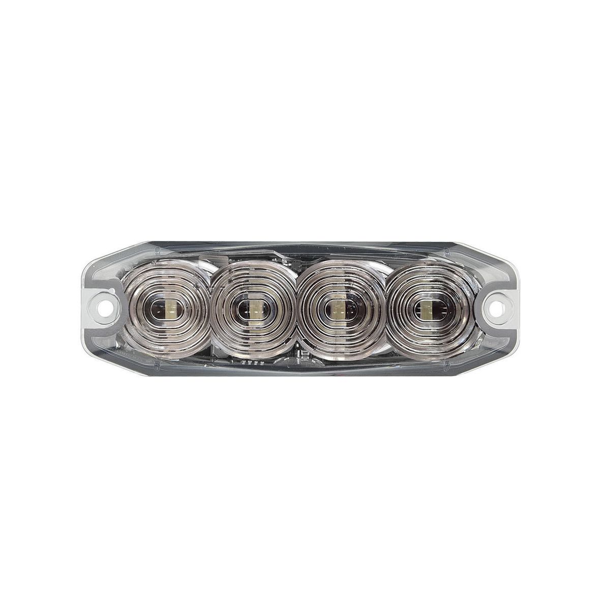 LED Autolamps Red Emergency Lamp, 11 Flash Patterns - 120034RM - Led ...