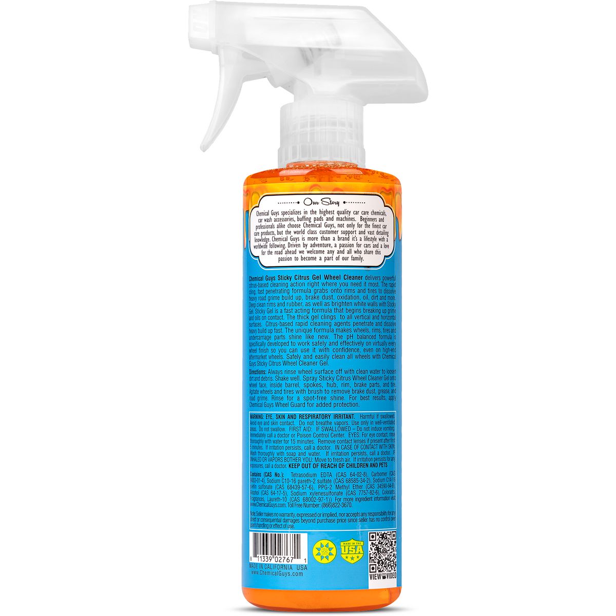 Chemical Guys Sticky Citrus Gel Wheel And Rim Cleaner 473ml - CLD10516 ...