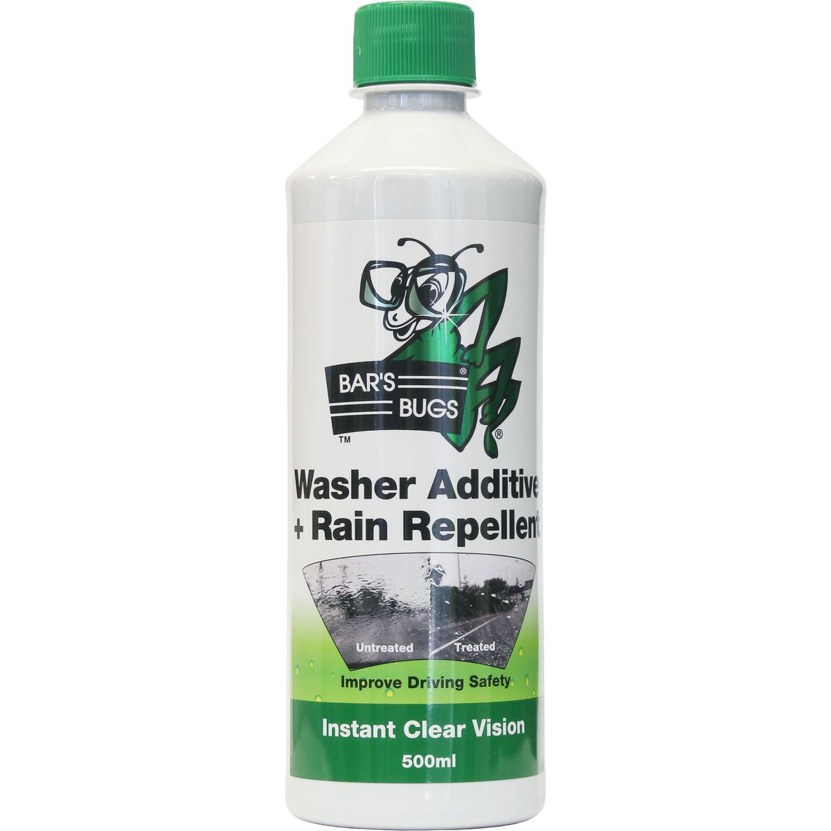 Bar's Bugs Windscreen Cleaner & Water Repell 500ml - BBWCWR500 ...