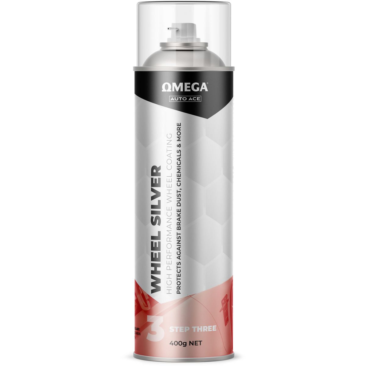 Omega Wheel Silver Spray Paint 400g - AA-WS400G - Specialty Paints ...