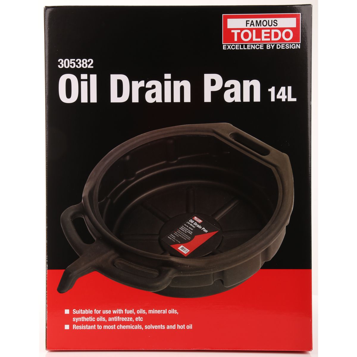 Toledo Oil Drain Pan 14L - 305382 - Toledo | Repco New Zealand