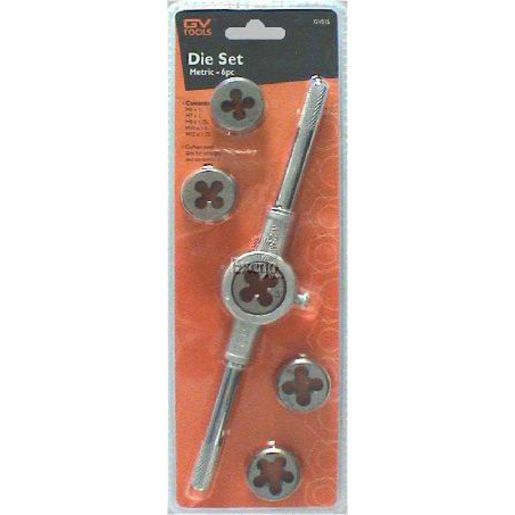 GV Tools 6 Piece Die Set Metric - GV015 - $12 Tools | Repco New Zealand